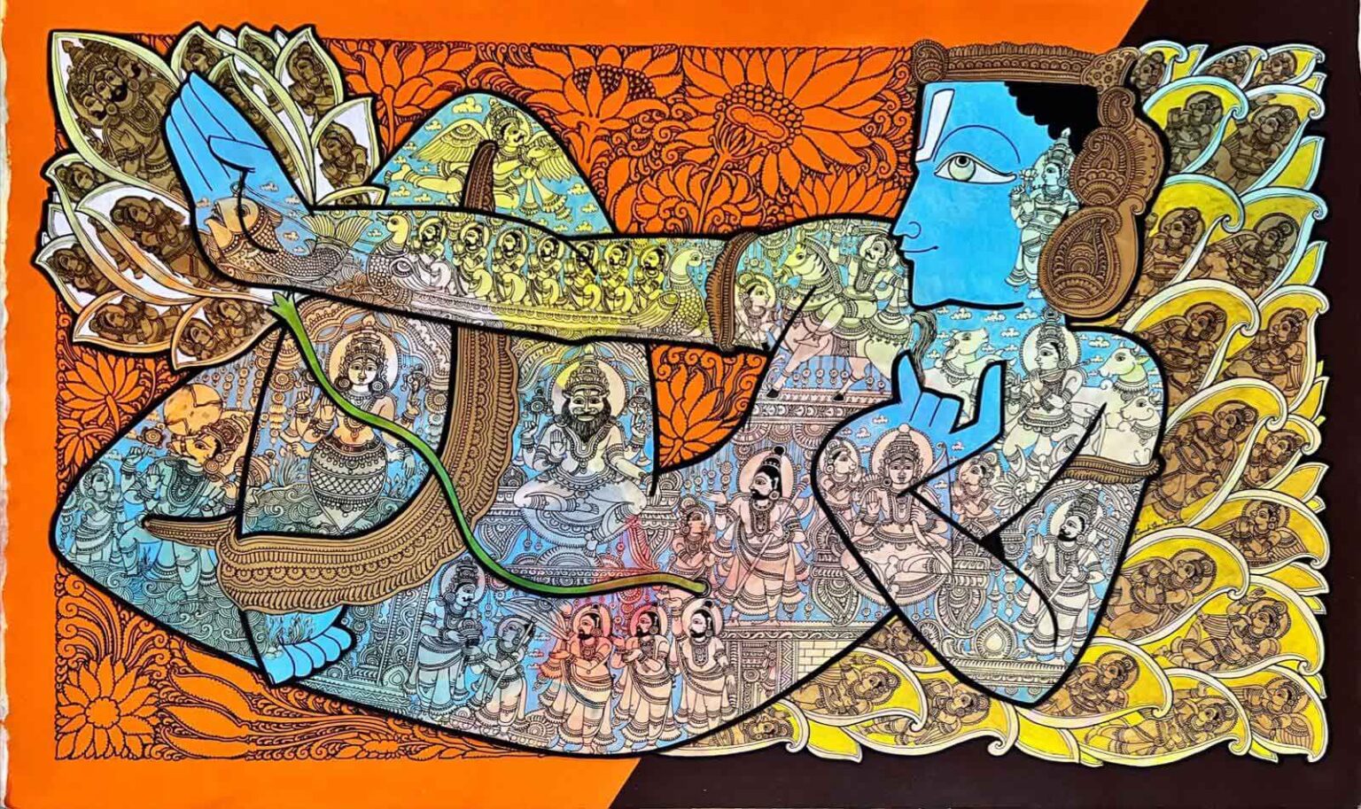 Buy Ramesh Gorjala Paintings Online | Artequest Art Gallery