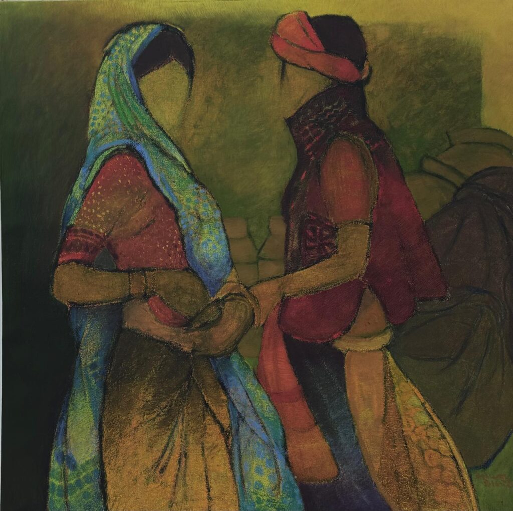 Shop Online Vrindavan Solanki Paintings at Artequest Art Gallery